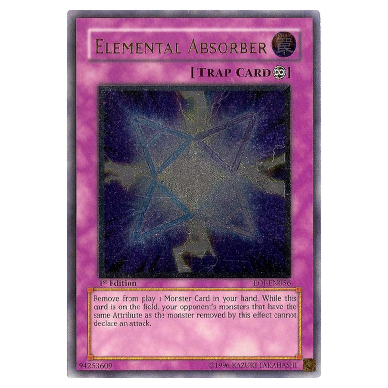 Yu-Gi-Oh! - Enemy of Justice - Elemental Absorber (Ultimate Rare) EOJ-