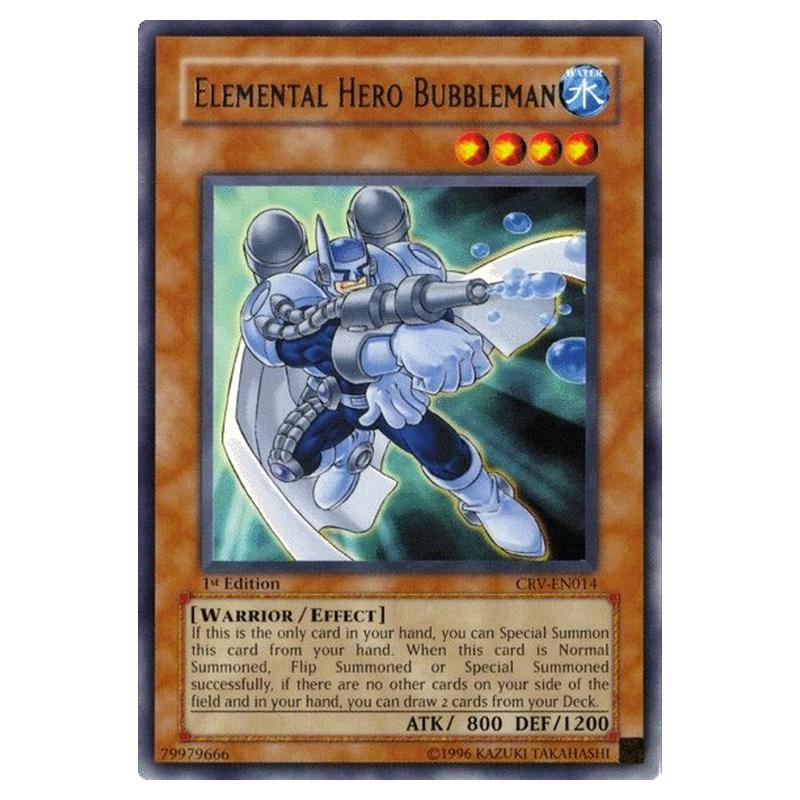 Yu-Gi-Oh! - Cybernetic Revolution - Elemental HERO Bubbleman (Rare) CR