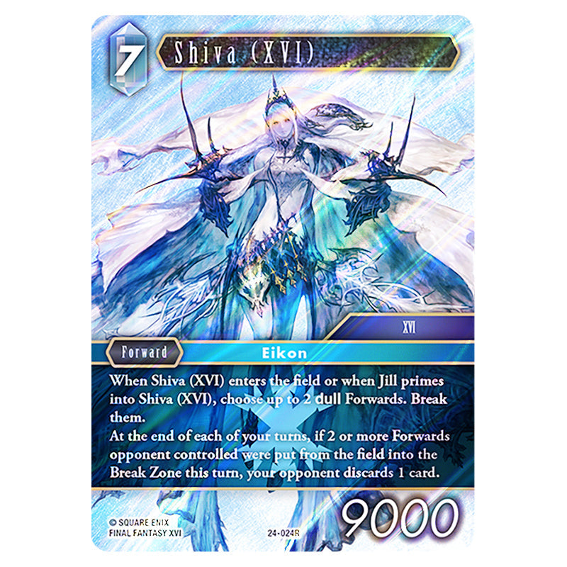 Final Fantasy - Hidden Legends - Shiva (XVI) - 24-024R (Foil)