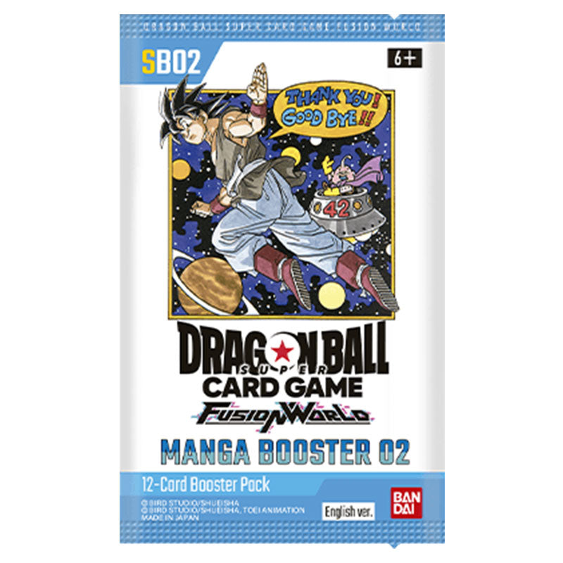 Dragon Ball Super Card Game - Fusion World - SB02 - Manga Booster 02