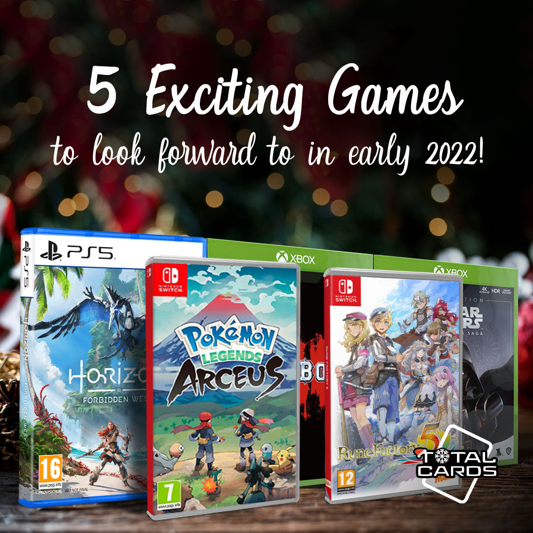 5 games to look forward to in early 2022!