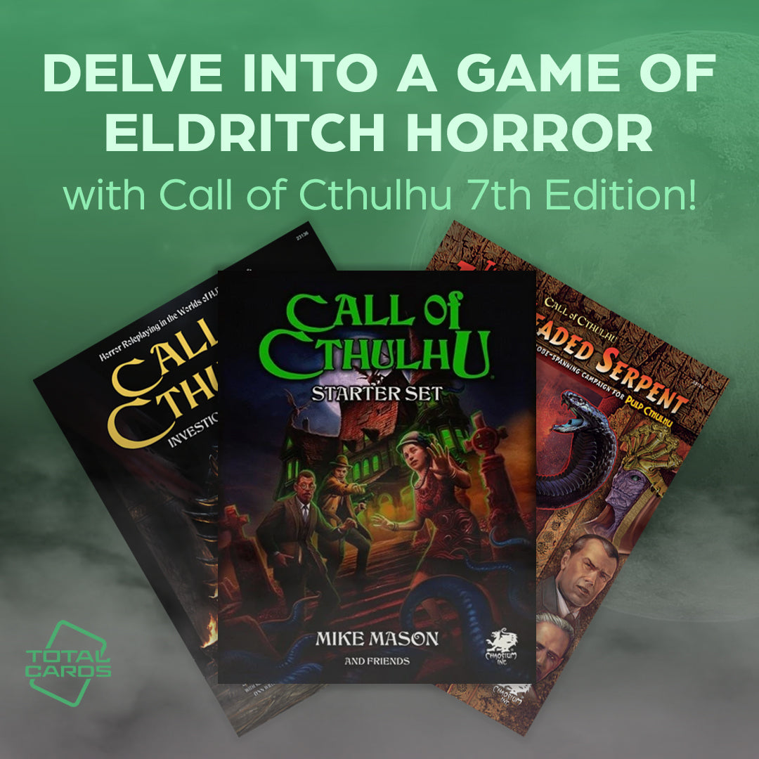 Delve into the eldritch horror of Call of Cthulhu!