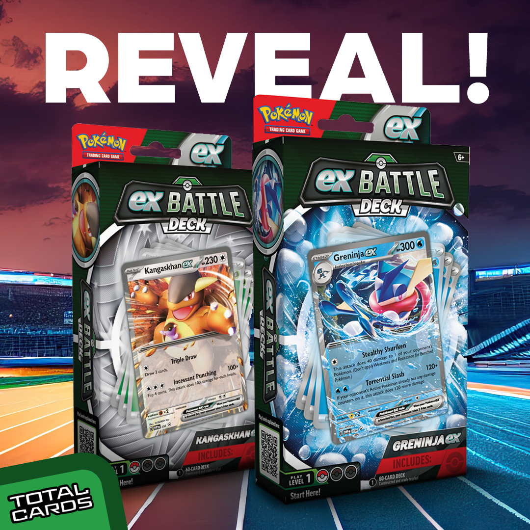 Kangaskhan ex and Greninja ex Battle Decks revealed!