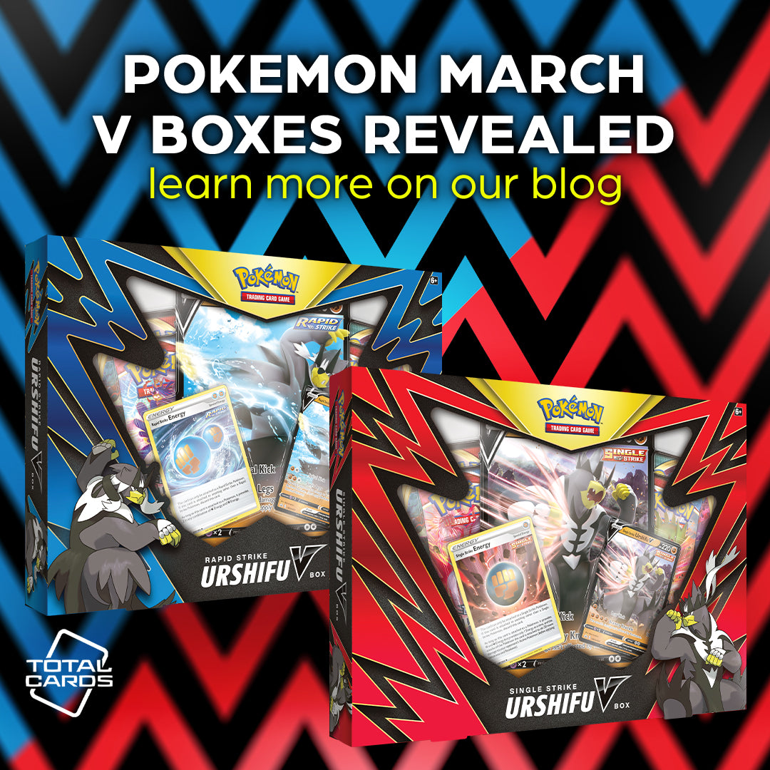 Pokemon March V Boxes have been revealed to be the Single & Rapid Stri