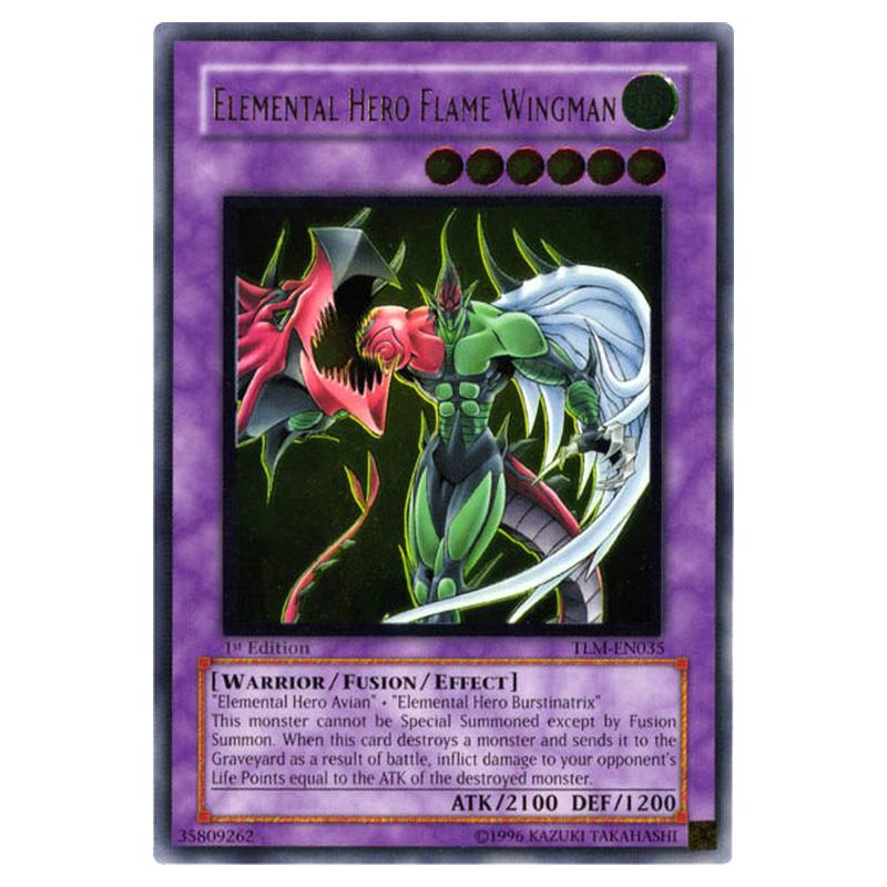 Yu-Gi-Oh! - The Lost Millennium - Elemental HERO Flame Wingman (Ultima