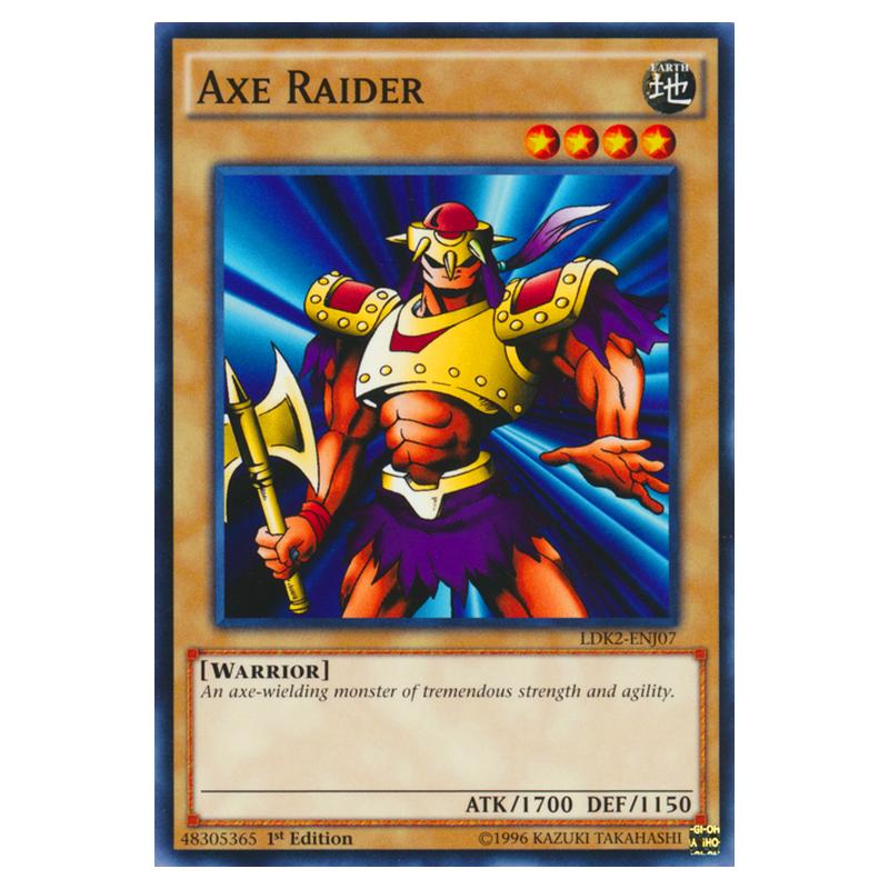 Yu-Gi-Oh! - Legendary Decks II - Axe Raider (Common) LDK2-ENJ07