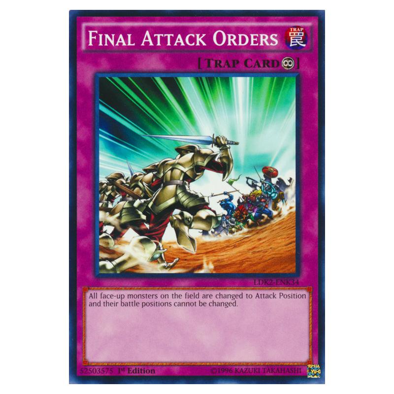 Yu-Gi-Oh! - Legendary Decks II - Final Attack Orders (Common) LDK2-ENK