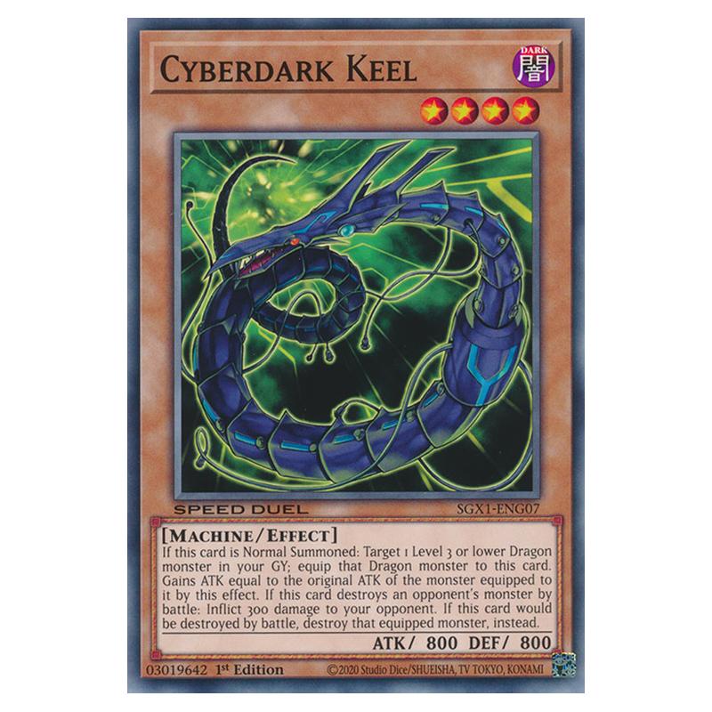 Yu-Gi-Oh! - Speed Duel GX - Duel Academy Box - Cyberdark Keel (Common)