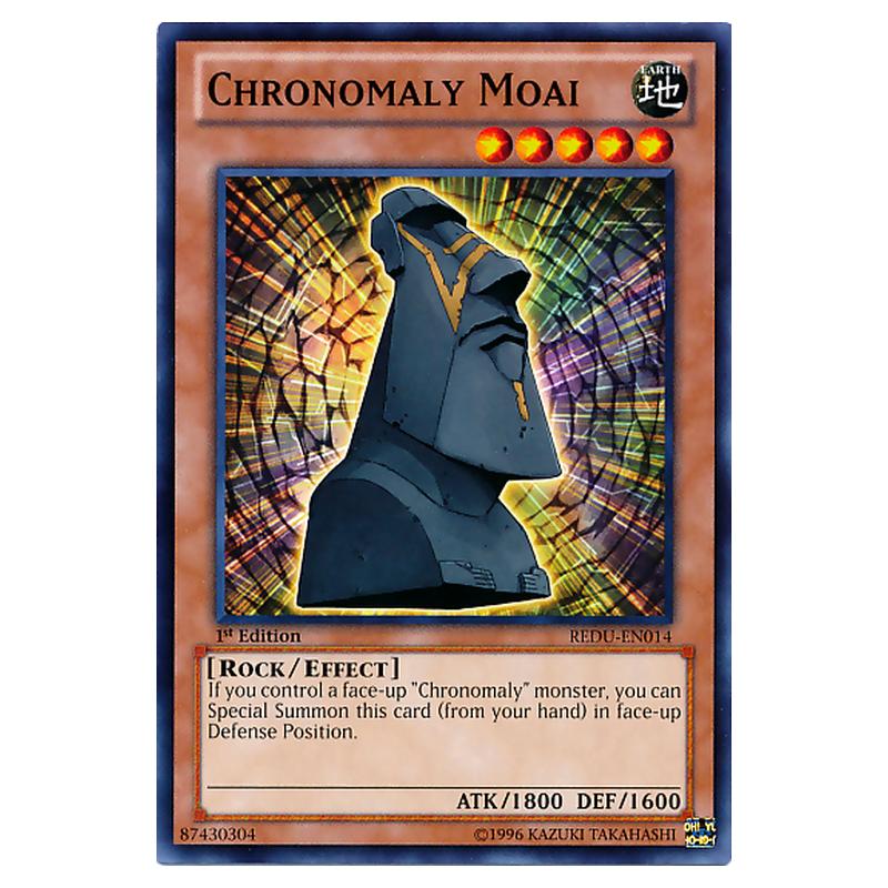 Yu-Gi-Oh! - Return of the Duelist - Chronomaly Moai (Common) REDU-EN01
