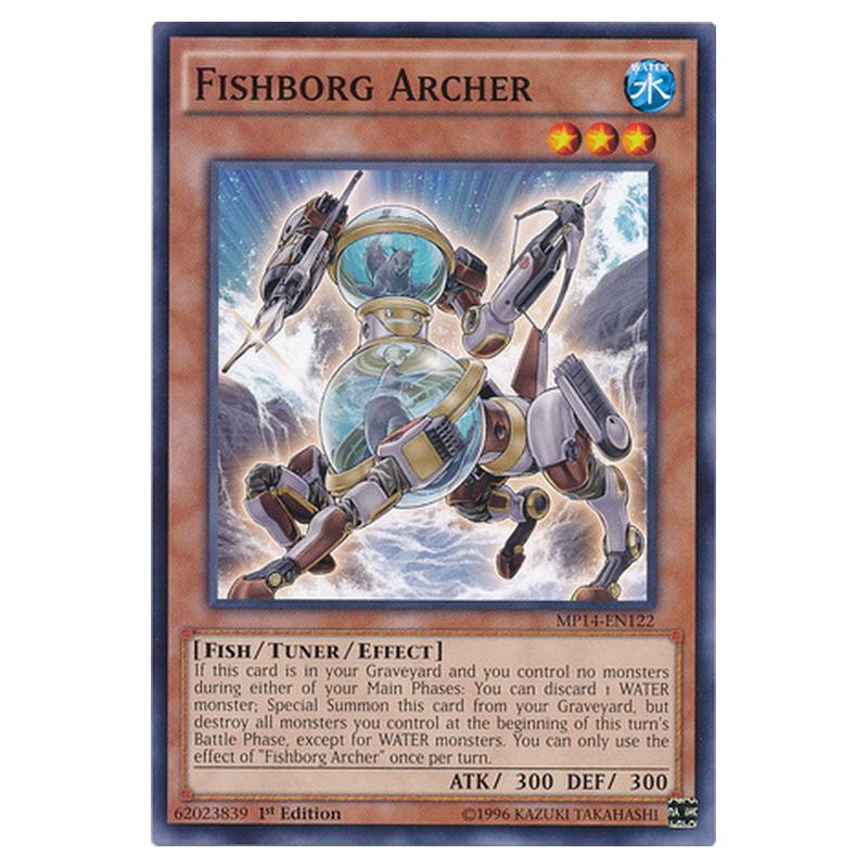 Yu-Gi-Oh! - 2014 Mega-Tin Mega Pack - Fishborg Archer (Common) MP14-EN