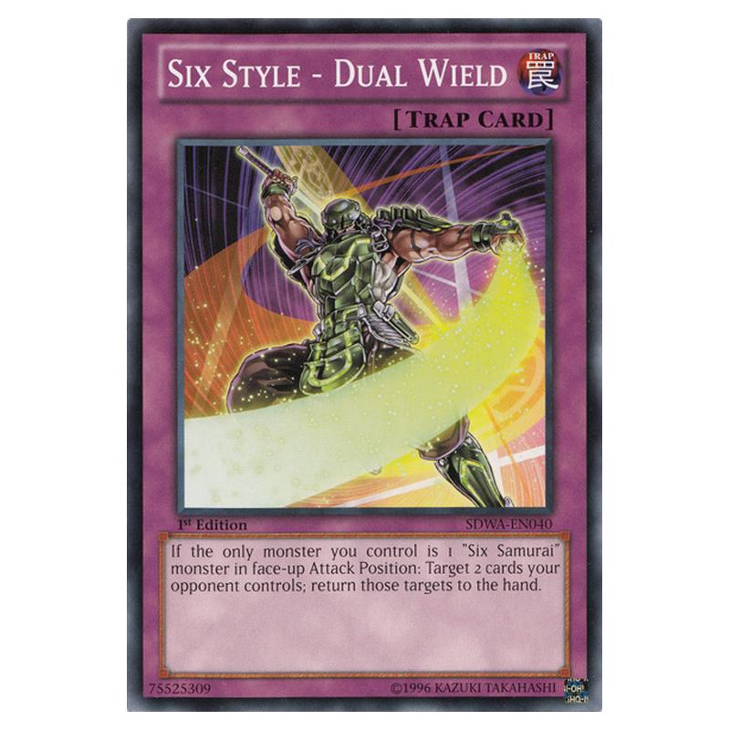 Yu-Gi-Oh! - Samurai Warlords Structure Deck - Six Style - Dual Wield