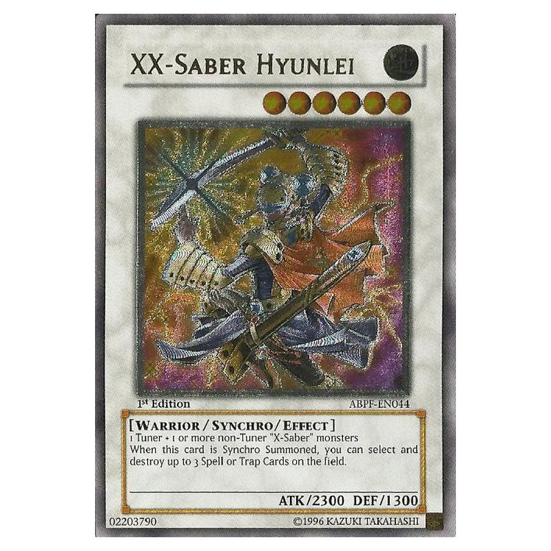 Yu-Gi-Oh! - Absolute Powerforce - XX-Saber Hyunlei (Ultimate Rare) ABP