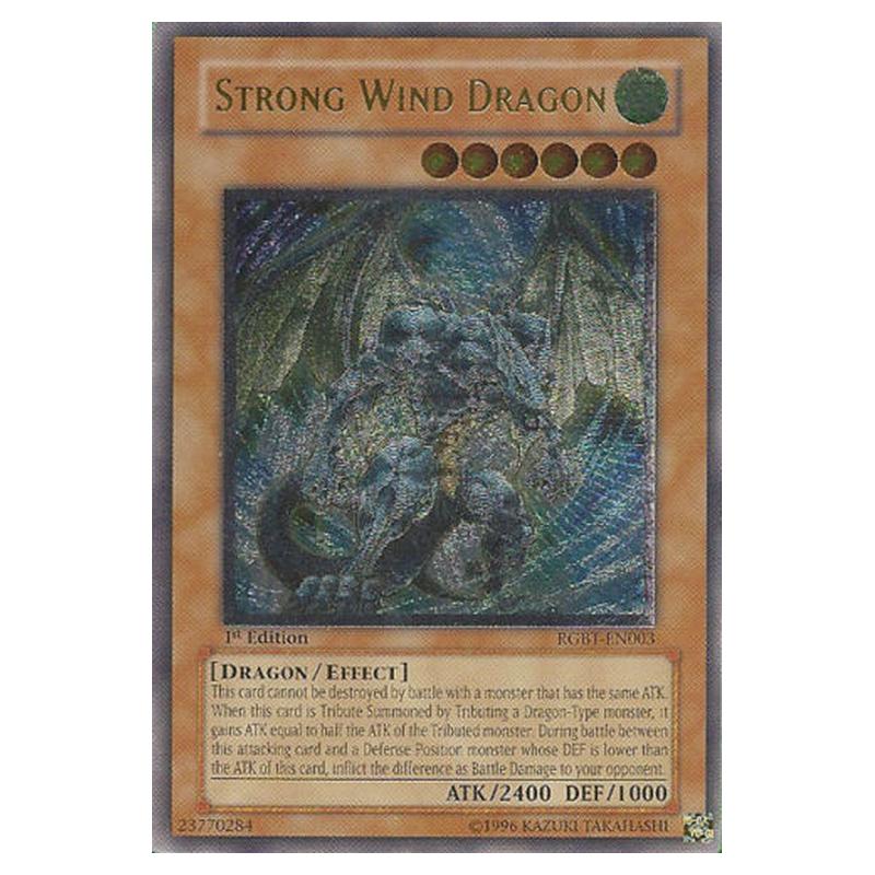 Yu-Gi-Oh! - Raging Battle - Strong Wind Dragon (Ultimate Rare) RGBT-EN