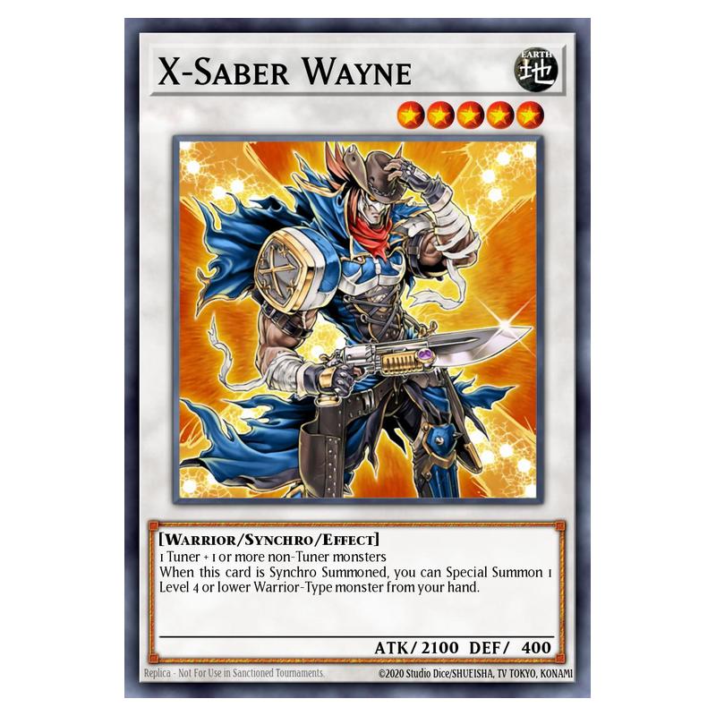 Yu-Gi-Oh! - Starter Deck - Duelist Toolbox - X-Saber Wayne (Super Rare