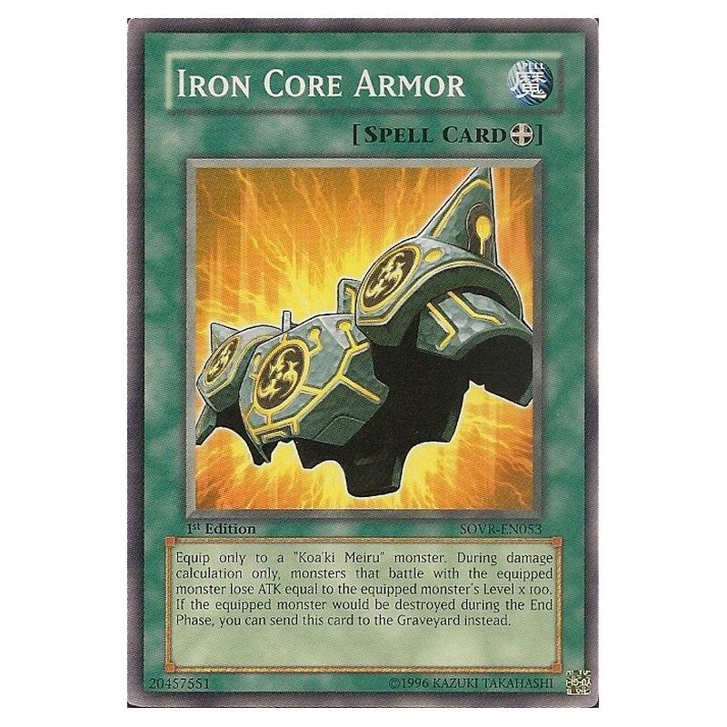 Yu-Gi-Oh! - Stardust Overdrive - Iron Core Armor (Common) SOVR-EN053