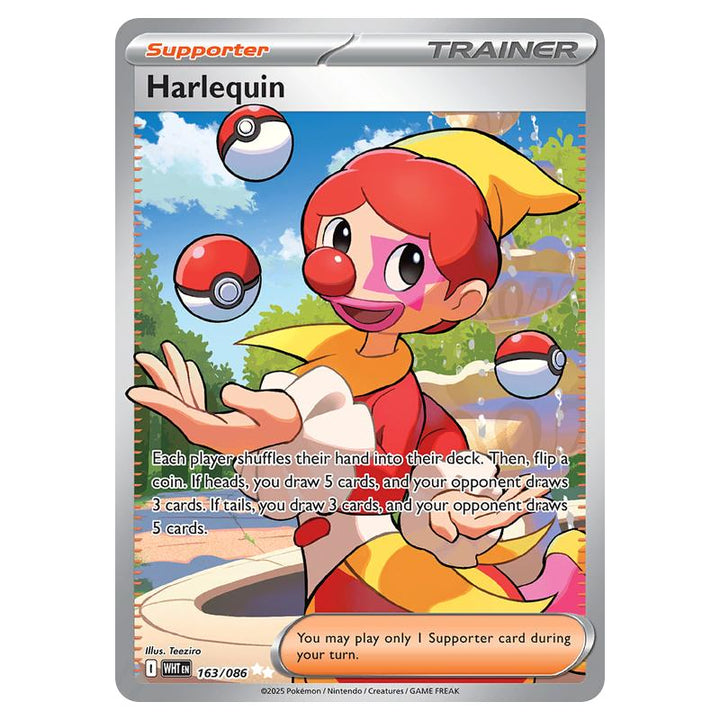 Pokemon - Scarlet & Violet - White Flare - Harlequin - 163/086