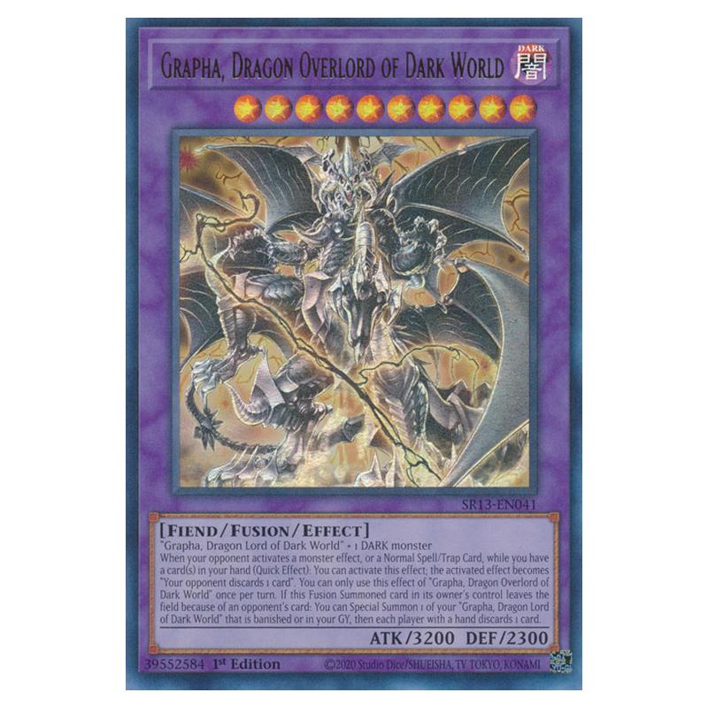 Yu-Gi-Oh! - Structure Deck - Dark World - Grapha, Dragon Overlord of D