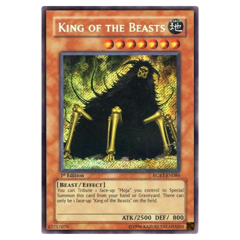 Yu-Gi-Oh! - Raging Battle - King of the Beasts (Secret Rare) RGBT-EN08