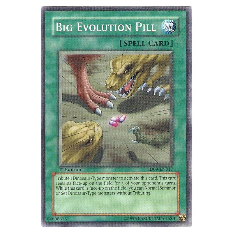 Yu-Gi-Oh! - Structure Deck - Dinosaur's Rage - Big Evolution Pill (Com