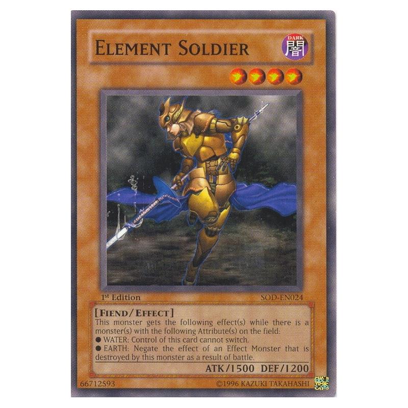 Yu-Gi-Oh! - Soul of the Duelist - Element Soldier (Common) SOD-EN024