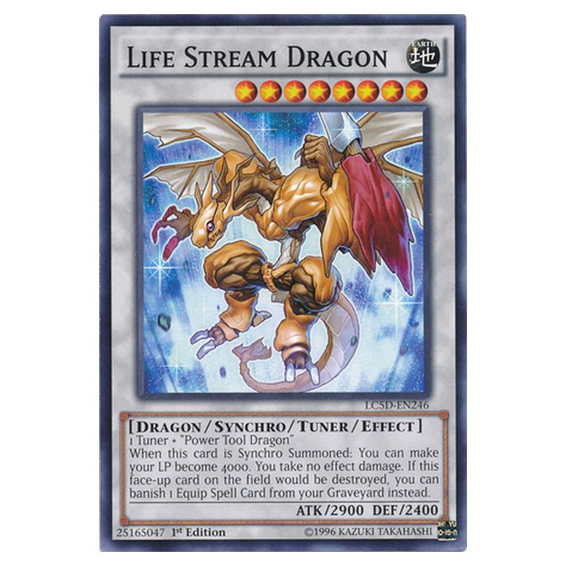 Yu-Gi-Oh! - Legendary Collection 5D's Mega Pack - Life Stream Dragon