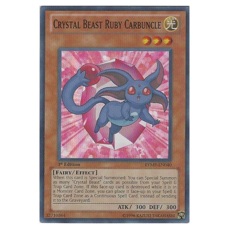 Yu-Gi-Oh! - Ra Yellow Mega Pack - Crystal Beast Ruby Carbuncle (Super