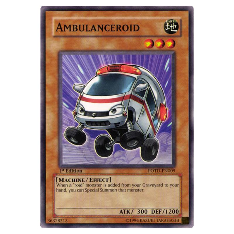 Yu-Gi-Oh! - Power of the Duelist - Ambulanceroid (Common) POTD-EN009