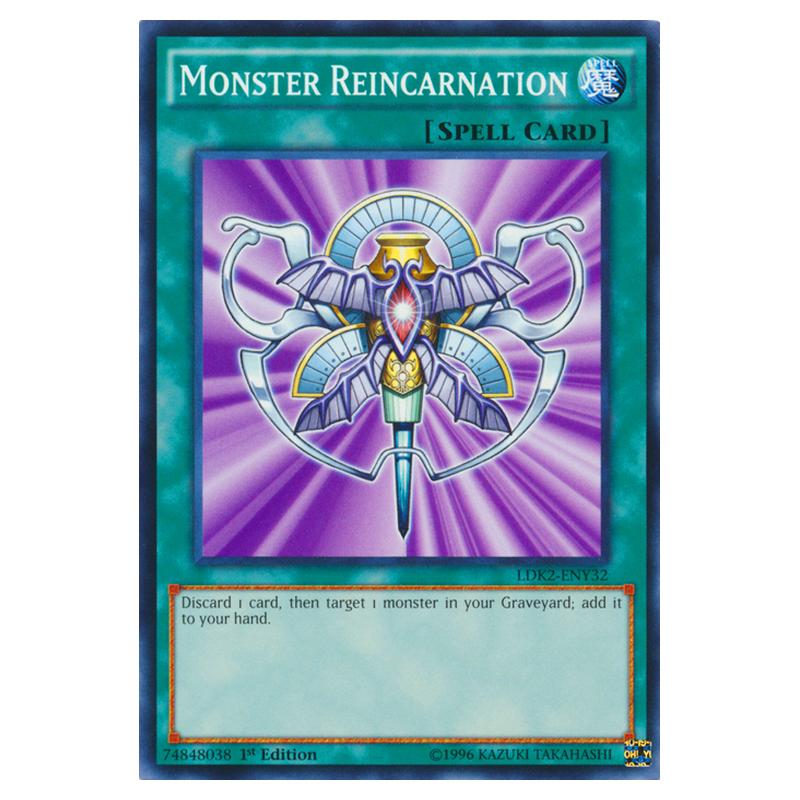 Yu-Gi-Oh! - Legendary Decks II - Monster Reincarnation (Common) LDK2-E