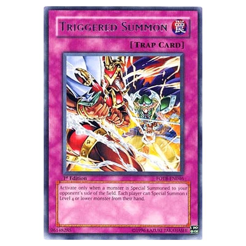 Yu-Gi-Oh! - Force of the Breaker - Triggered Summon (Rare) FOTB-EN046