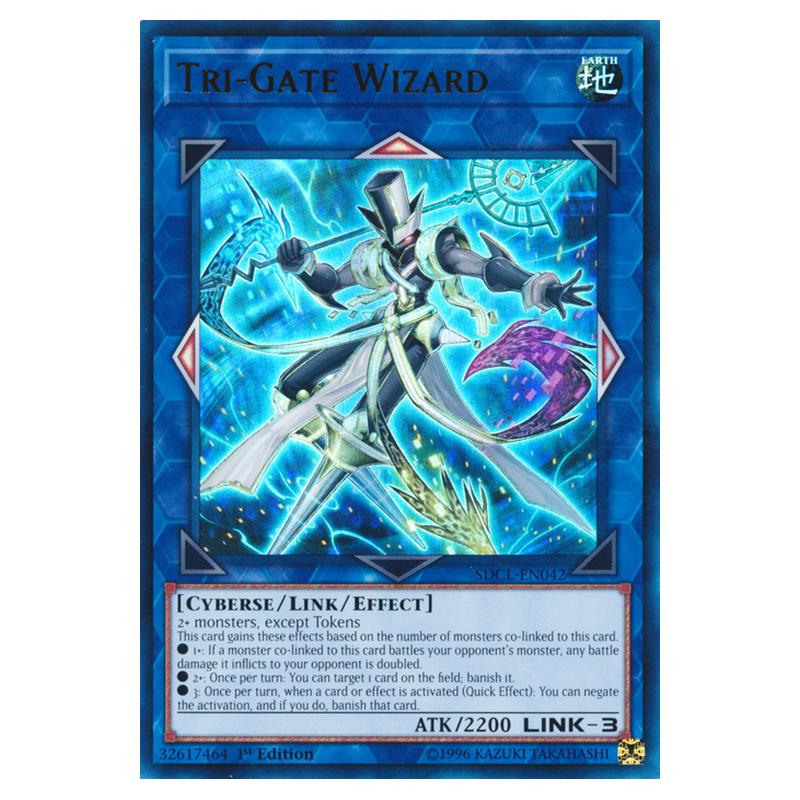 Yu-Gi-Oh! - Structure Deck - Cyberse Link - Tri-Gate Wizard (Ultra Rar