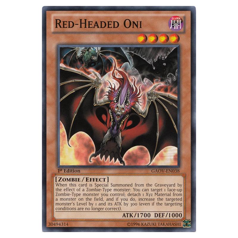 Yu-Gi-Oh! - Galactic Overlord - Red-Headed Oni (Common) GAOV-EN038