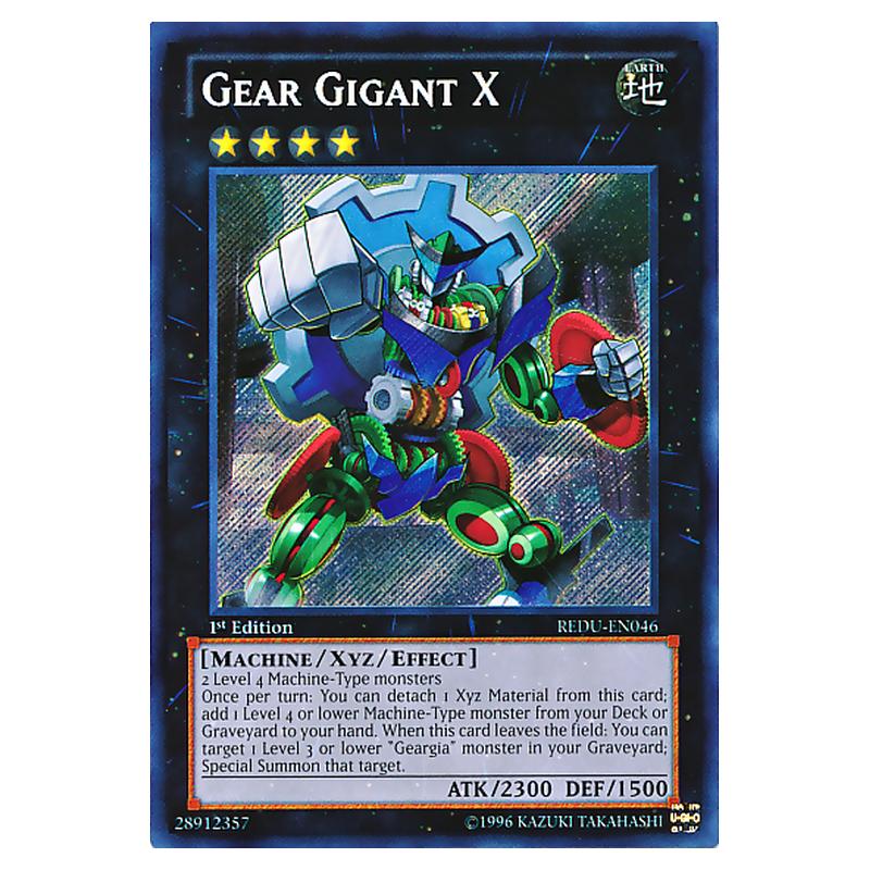Yu-Gi-Oh! - Return of the Duelist - Gear Gigant X (Secret Rare) REDU-E