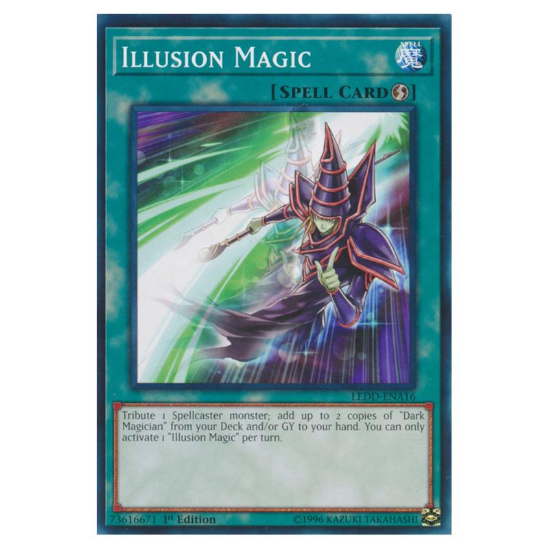Yu-Gi-Oh! - Legendary Dragon Decks - Illusion Magic (Common) LEDD-ENA1
