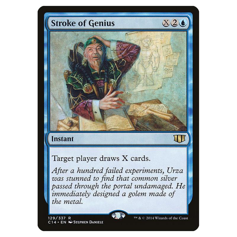 Magic The Gathering - Commander 2014 - Stroke Of Genius - 129