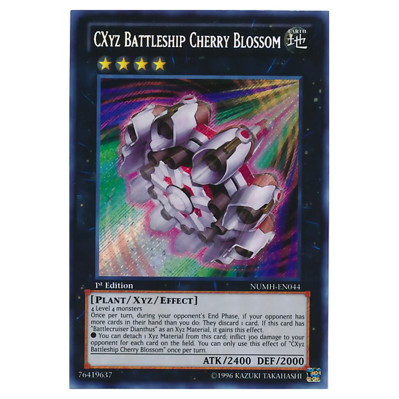 Yu-Gi-Oh! - Number Hunters - CXyz Battleship Cherry Blossom (Secret Ra