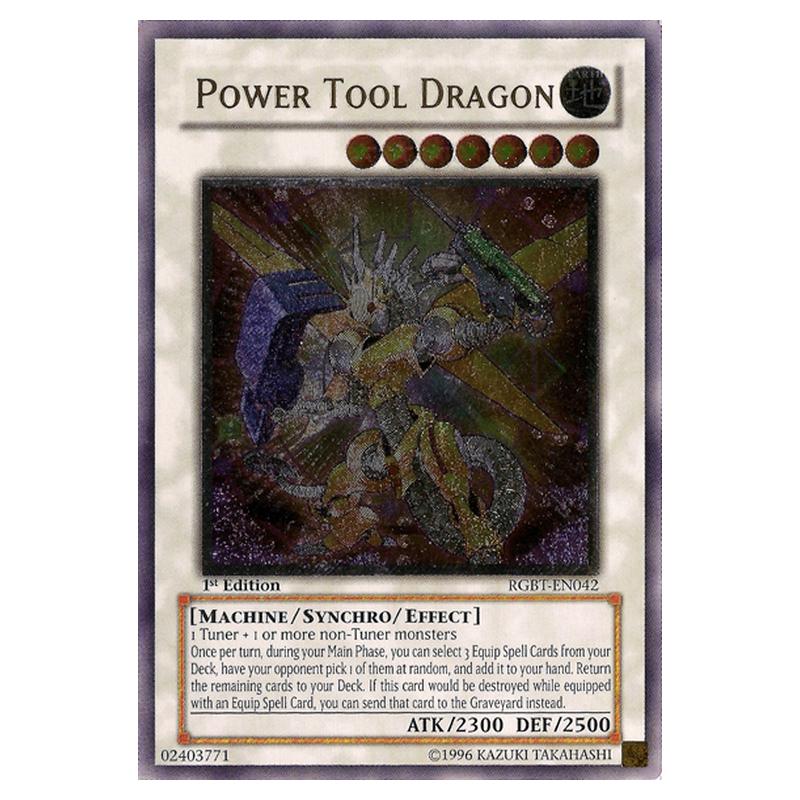 Yu-Gi-Oh! - Raging Battle - Power Tool Dragon (Ultimate Rare) RGBT-EN0