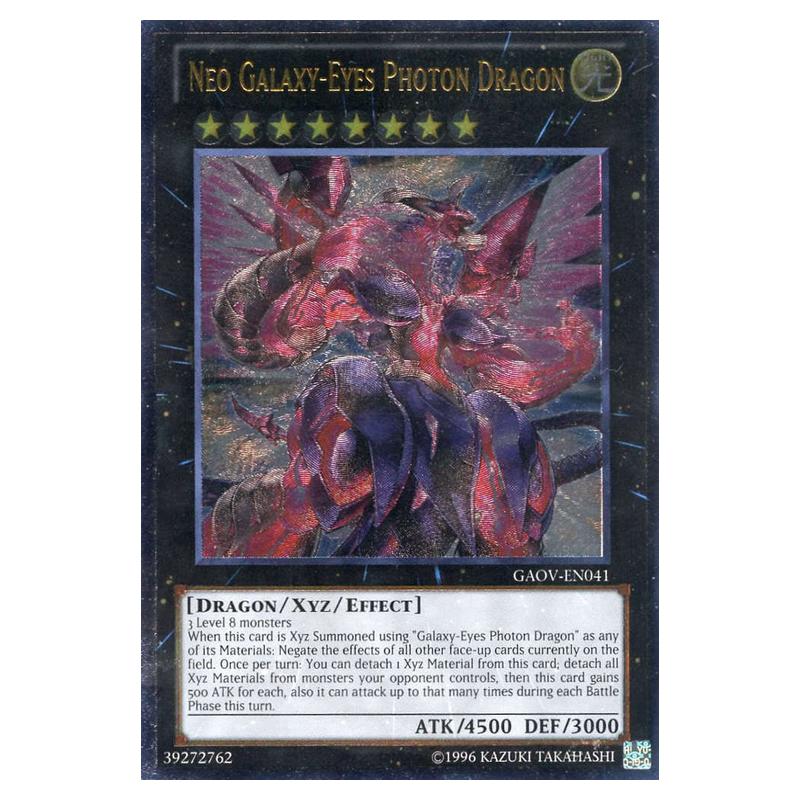 Yu-Gi-Oh! - Galactic Overlord - Neo Galaxy-Eyes Photon Dragon (Ultimat
