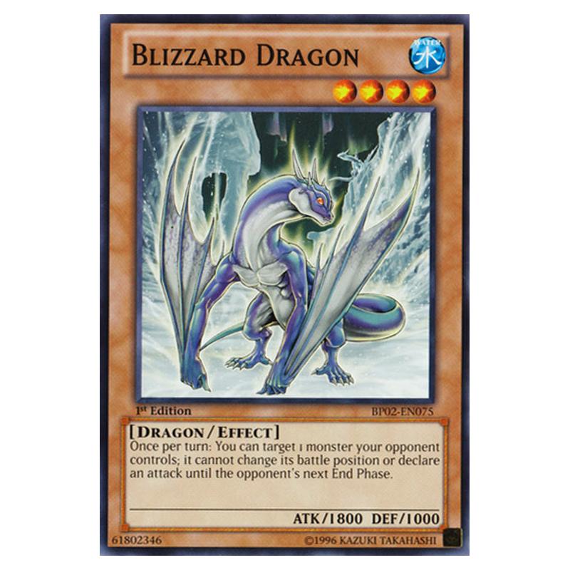Yu-Gi-Oh! - Battle Pack 2 - War of the Giants - Blizzard Dragon (Commo