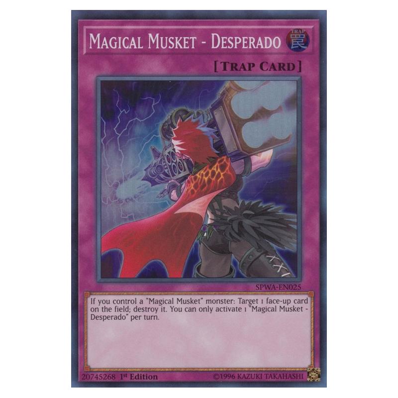 Yu-Gi-Oh! - Spirit Warriors - Magical Musket - Desperado (Super Rare)