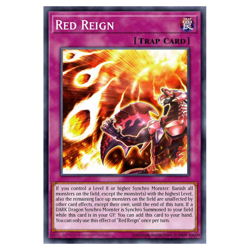 Yu-Gi-Oh! - Structure Deck - The Crimson King - Red Reign (Common) SDC