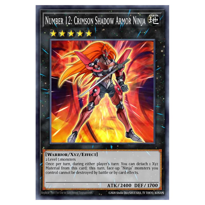 Yu-Gi-Oh! - Star Pack 2013 - Number 12: Crimson Shadow Armor Ninja (Co