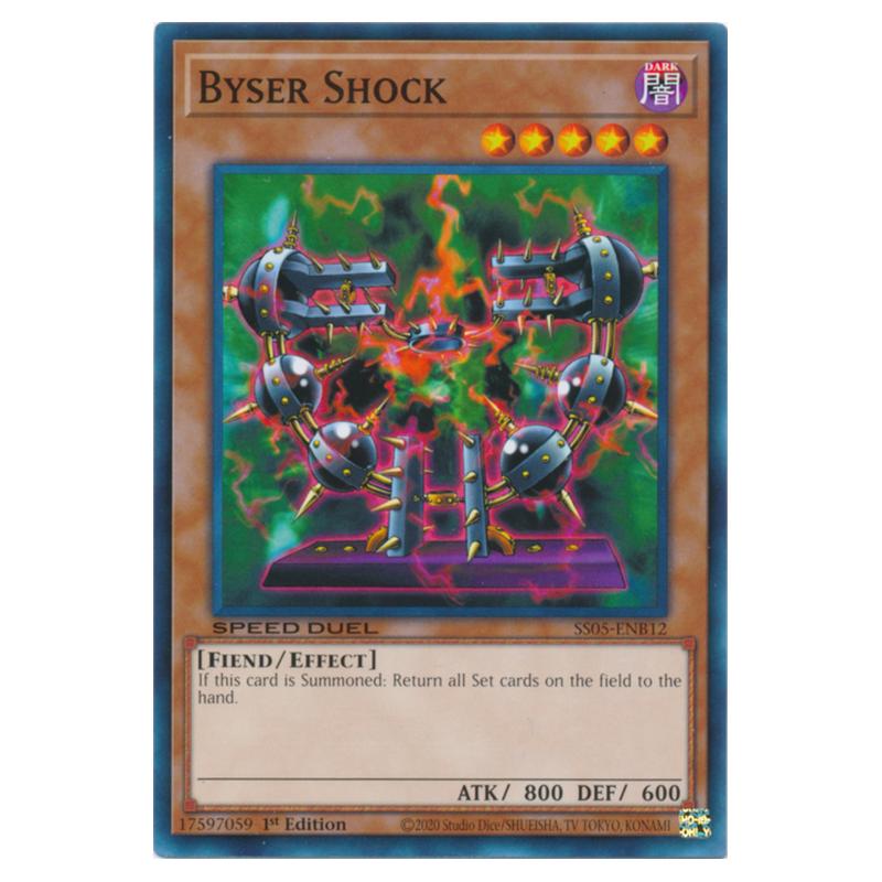 Yu-Gi-Oh! - Speed Duel Starter Decks - Twisted Nightmares - Byser Shoc