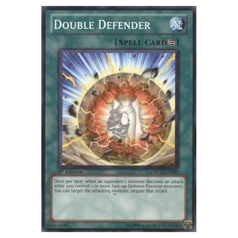 Yu-Gi-Oh! - Order of Chaos - Double Defender (Common) ORCS-EN049