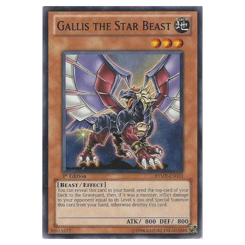 Yu-Gi-Oh! - Ra Yellow Mega Pack - Gallis the Star Beast (Common) RYMP-