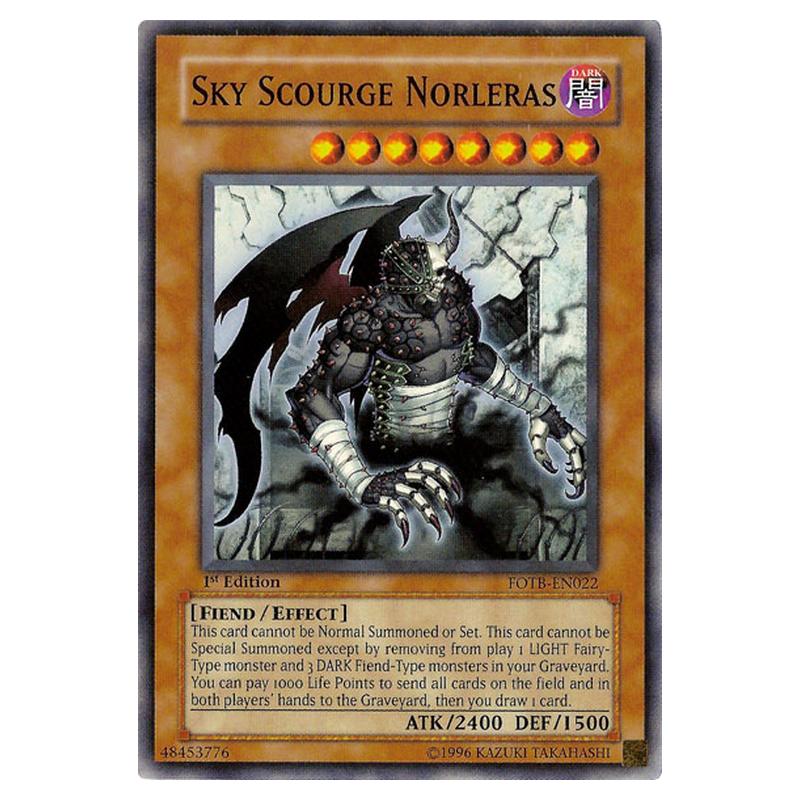 Yu-Gi-Oh! - Force of the Breaker - Sky Scourge Norleras (Super Rare) F