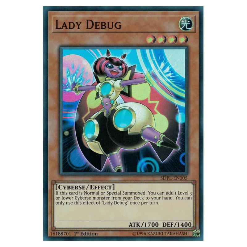 Yu-Gi-Oh! - Structure Deck - Powercode Link - Lady Debug (Super Rare)