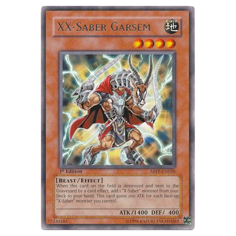 Yu-Gi-Oh! - Absolute Powerforce - XX-Saber Garsem (Rare) ABPF-EN026