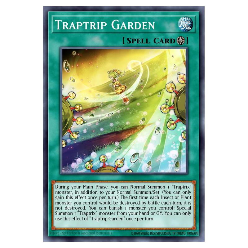 Yu-Gi-Oh! - Structure Deck - Beware of Traptrix - Traptrip Garden (Ult