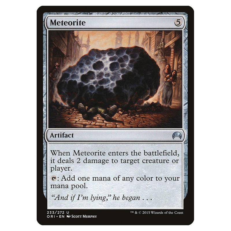 Magic The Gathering - Magic Origins - Meteorite - 233/272 (Foil)