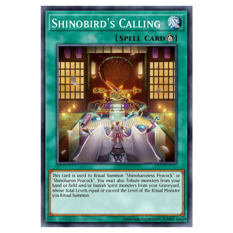 Yu-Gi-Oh! - OTS Tournament Pack 23 - Shinobird's Calling (Common) OP23